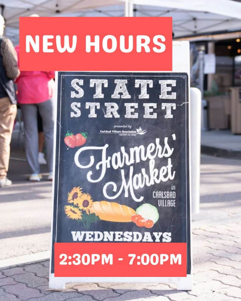 State Street Farmers Market Spring/Summer Hours Are Here | North County ...